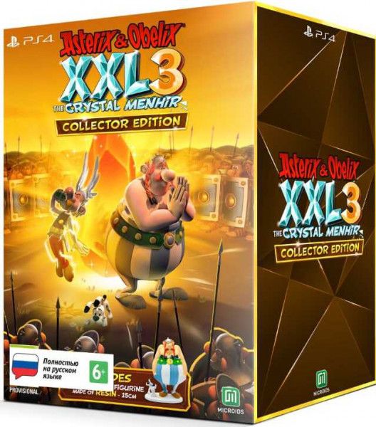 Купить Asterix and Obelix XXL 3 The Crystal Menhir Collectors Edition (PS4) в Киеве, Украине ...